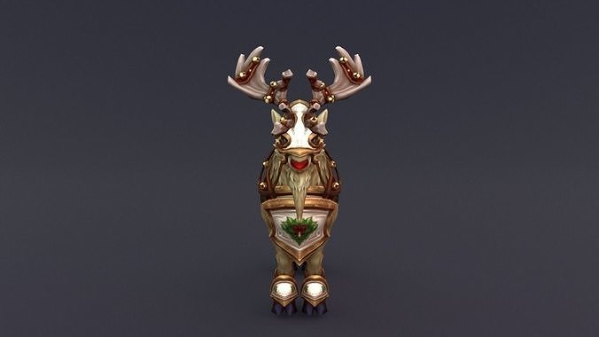 3D model Reindeer VR / AR / low-poly | CGTrader
