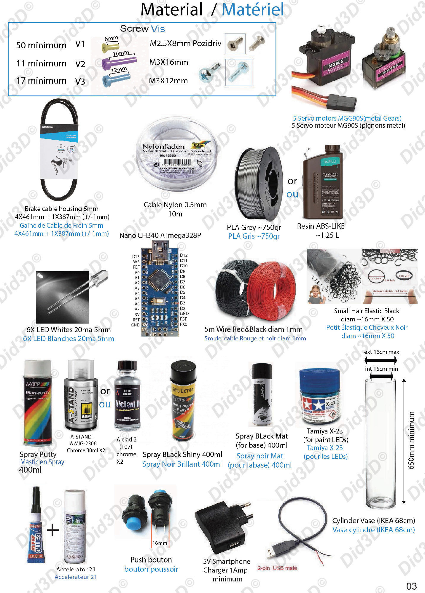 TERMINATOR 2 Arm Animatronic Life Size 3D model 3D printable | CGTrader