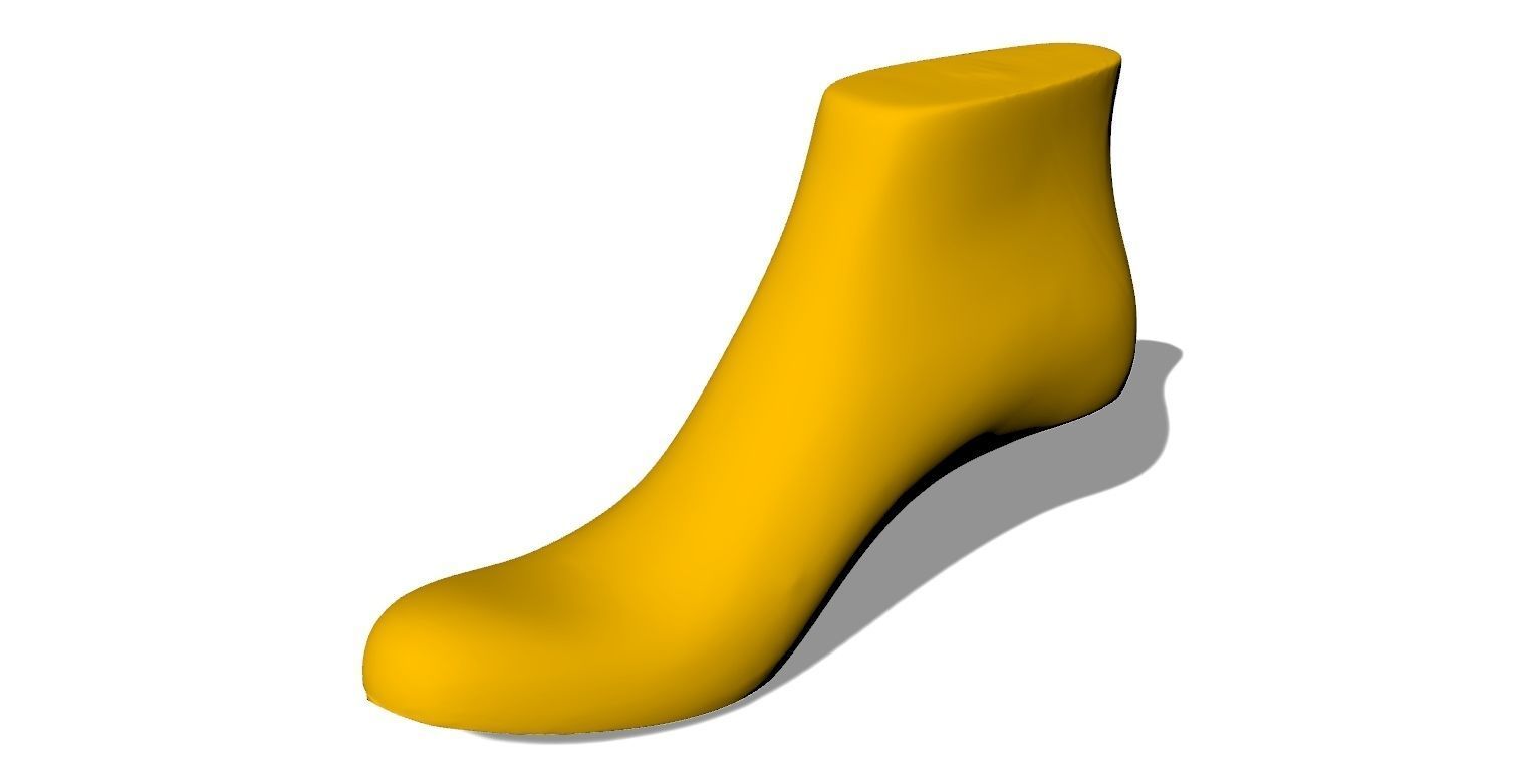 Female Shoe Last 3D model 3D printable | CGTrader