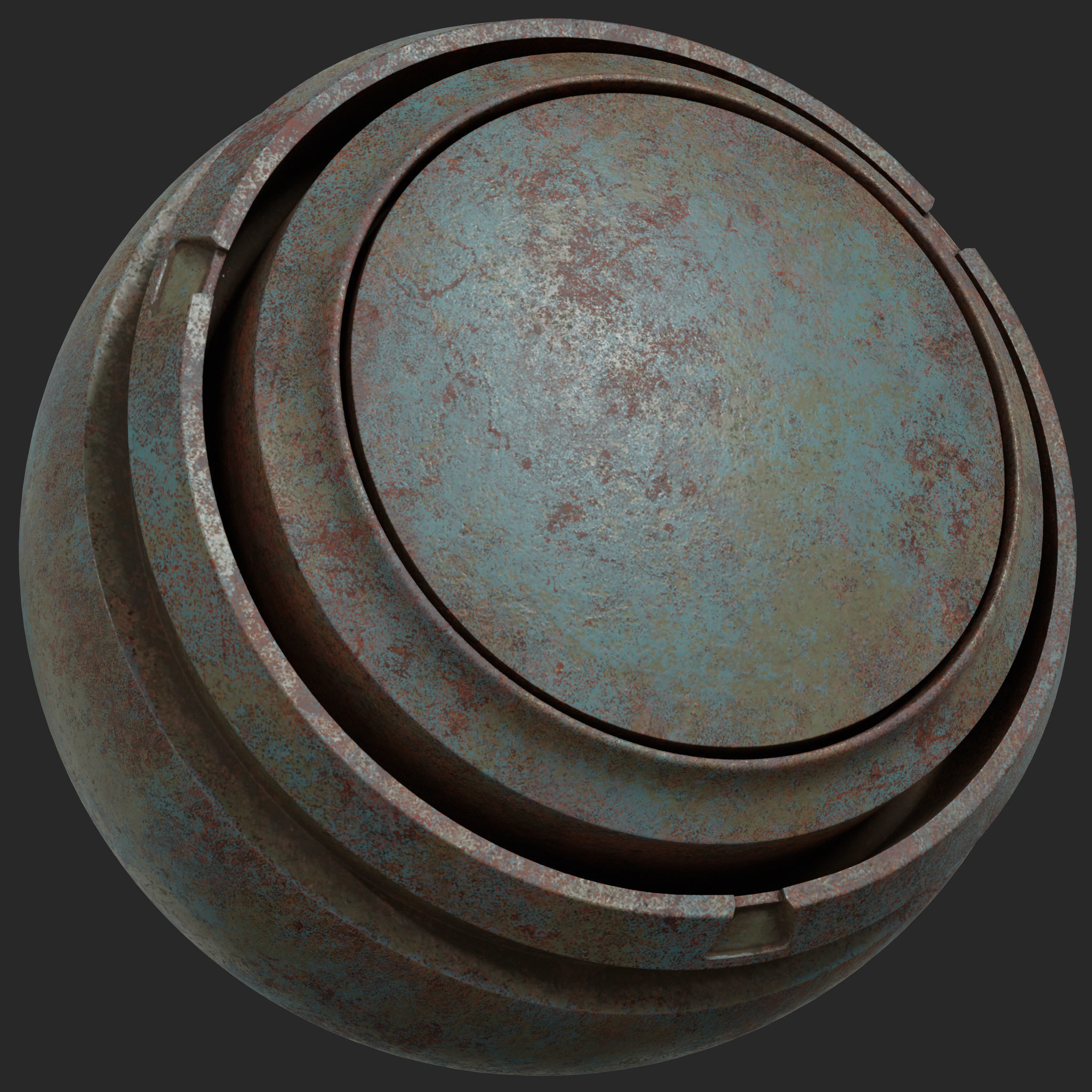Texture Painted Metal Substance Smart Materials - Vol 4 VR / AR / low ...