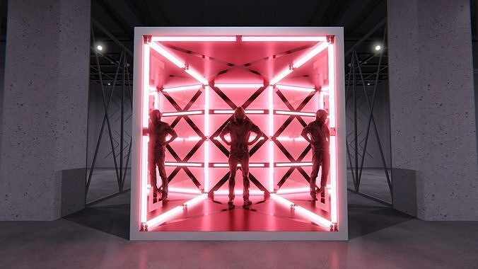 Cube Photo Opportunity 1 3D model | CGTrader