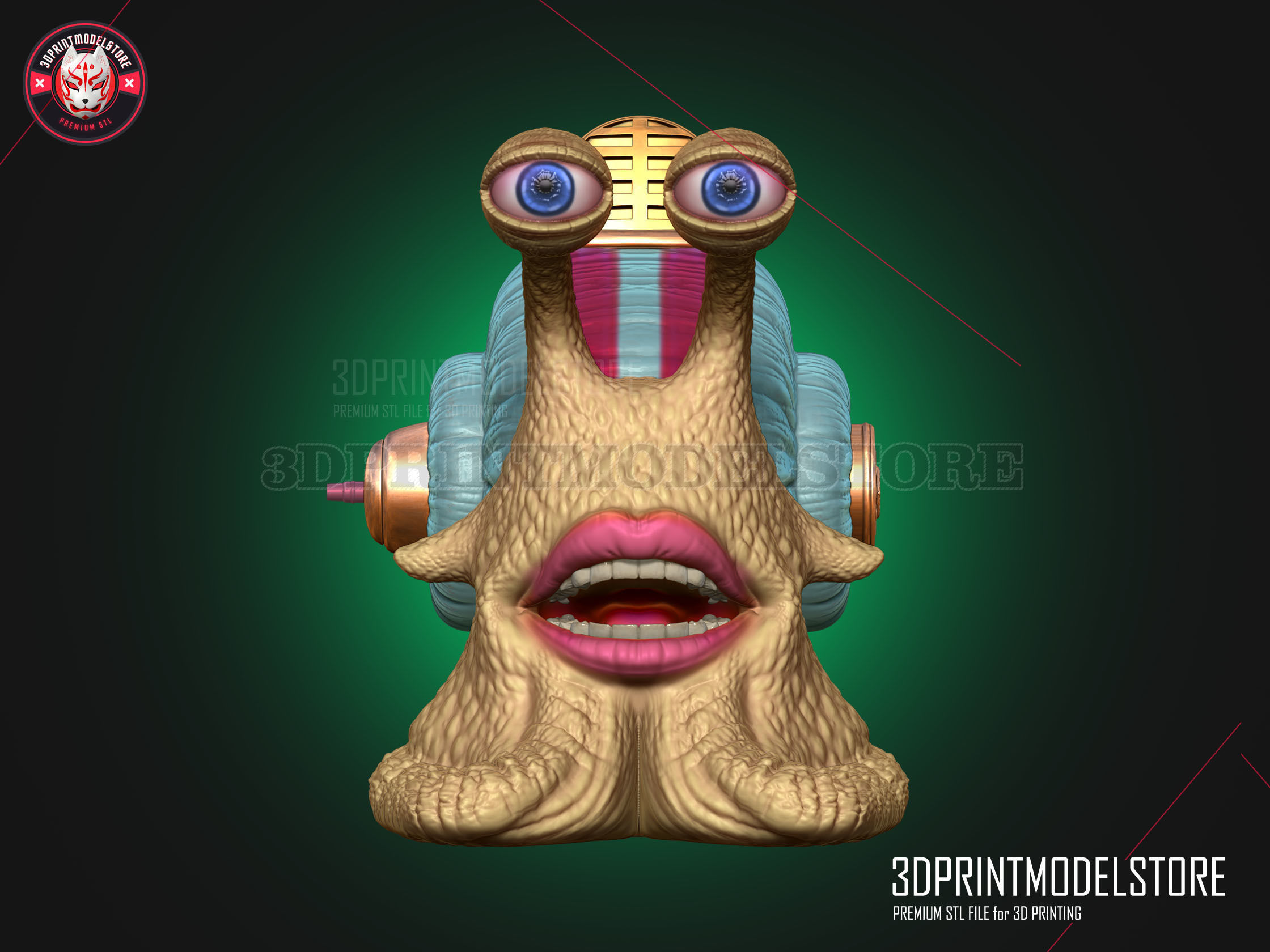 Den Den Mushi - Transponder Snail - One Piece Live Action 3D model 3D ...