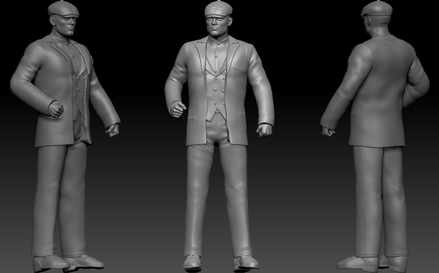 business man 2 3D model 3D printable | CGTrader