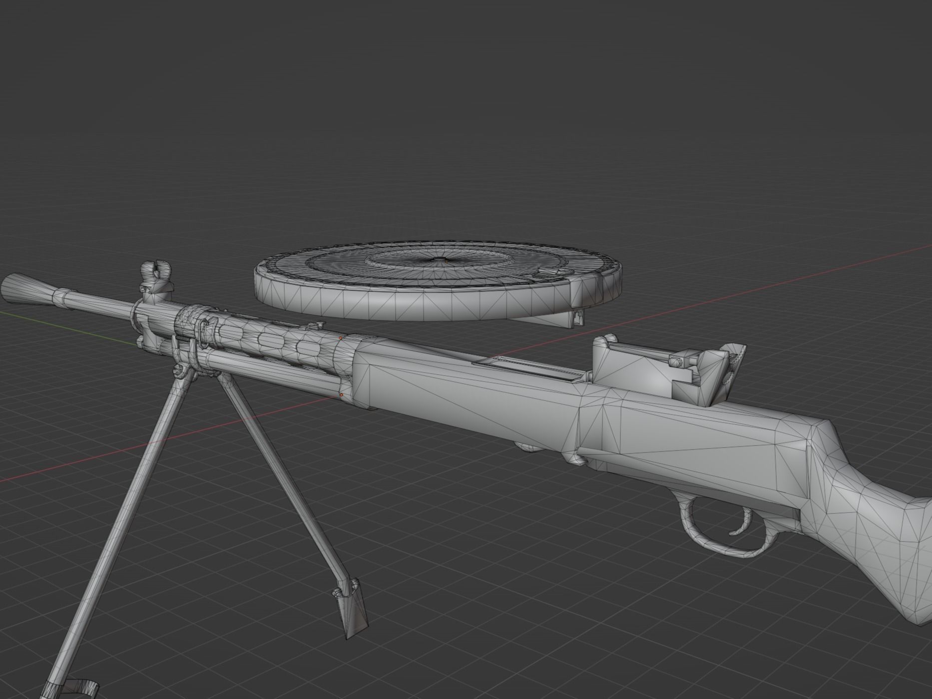 3D model DP 27 LMG VR / AR / low-poly | CGTrader