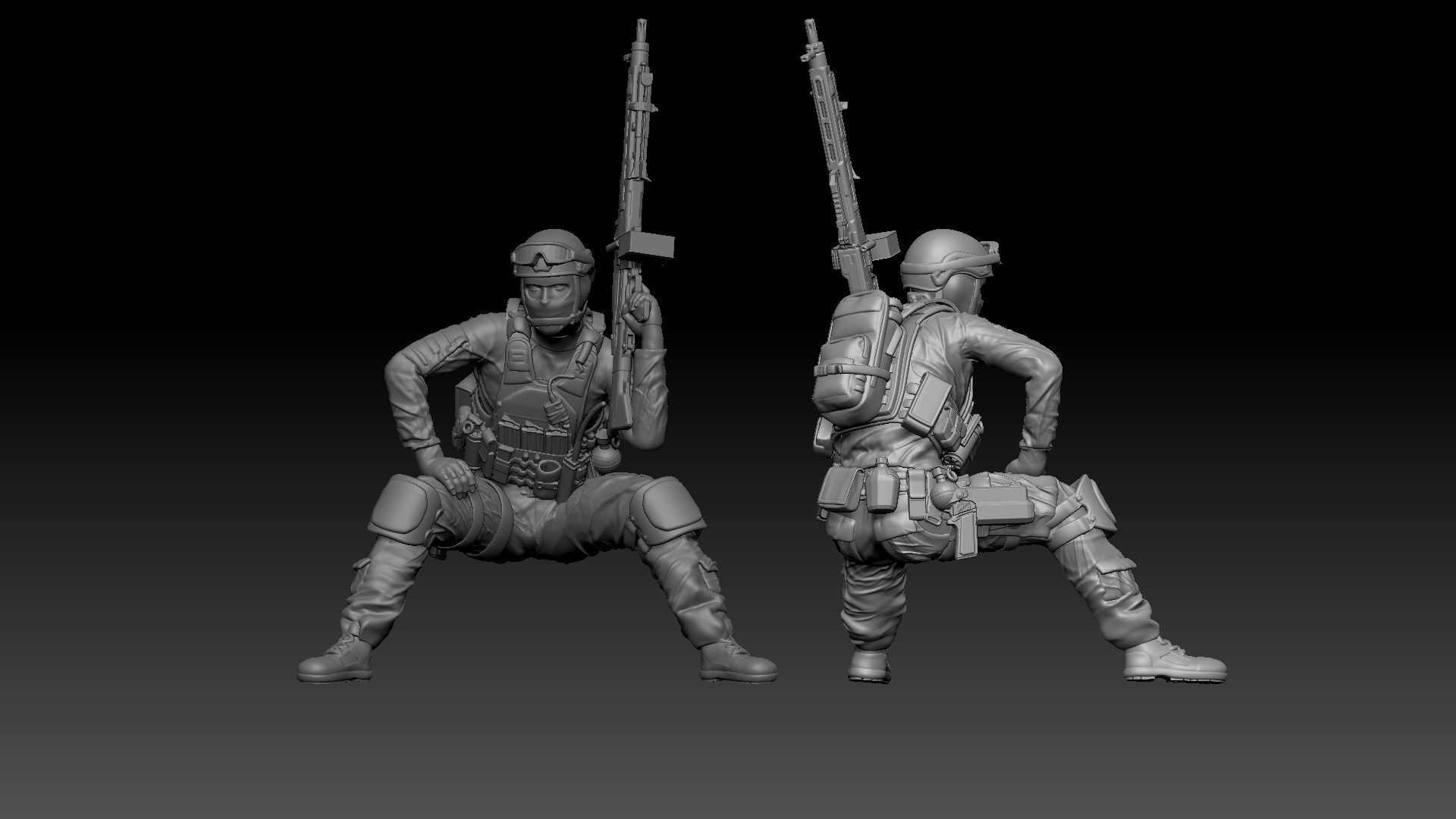 military pack 3D model 3D printable | CGTrader