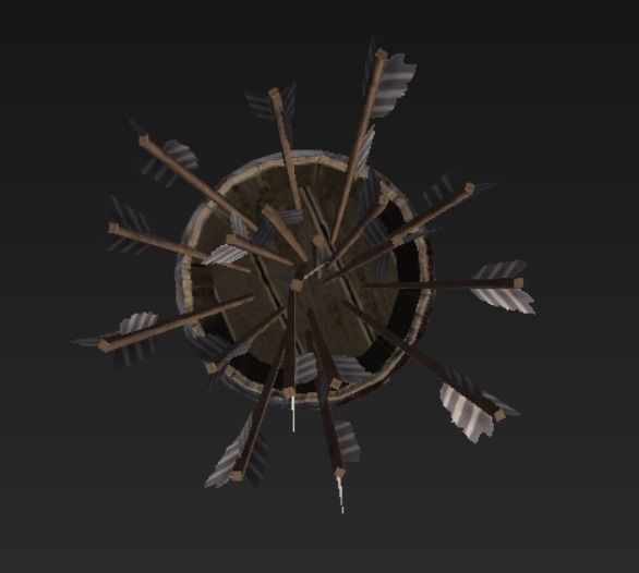 3D model Roman Arrow Stand VR / AR / low-poly | CGTrader