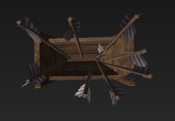 3D model Roman Arrow Stand VR / AR / low-poly | CGTrader