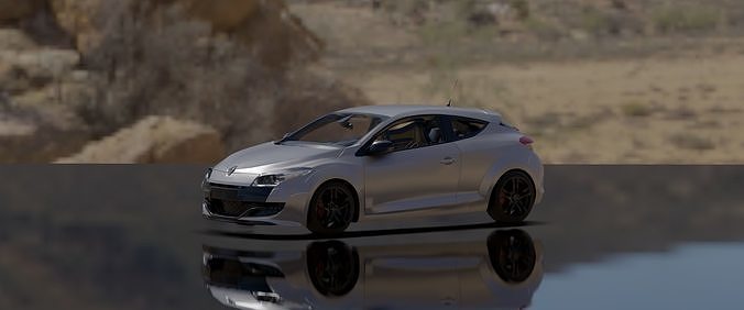 3D model Renault Megane car VR / AR / low-poly | CGTrader