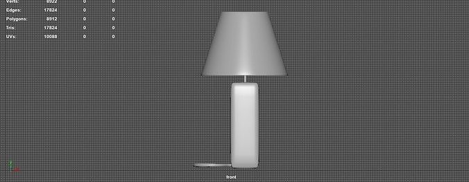 Modern Table lamp free 3D model | CGTrader
