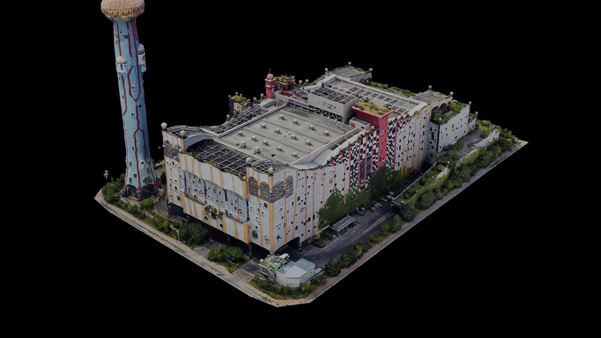 Prop Building free 3D model | CGTrader