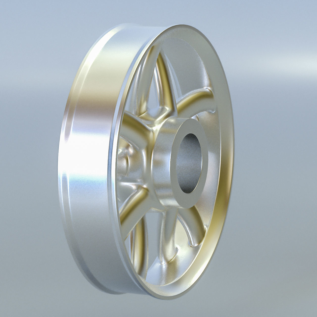 realistic and detailed motorcycle wheel 3D model | CGTrader