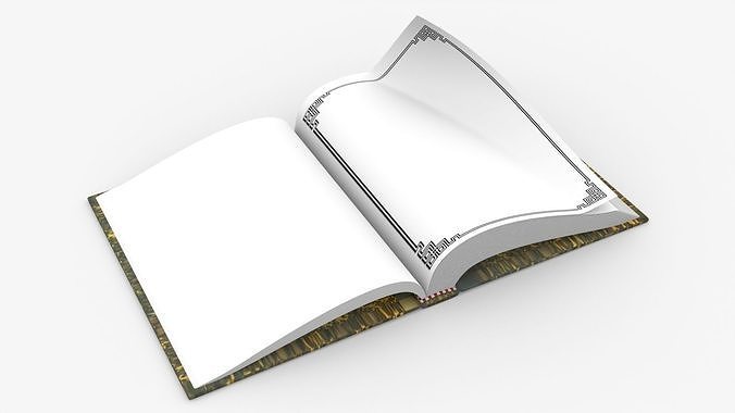 3D model Book Rigged and Animated VR / AR / low-poly | CGTrader