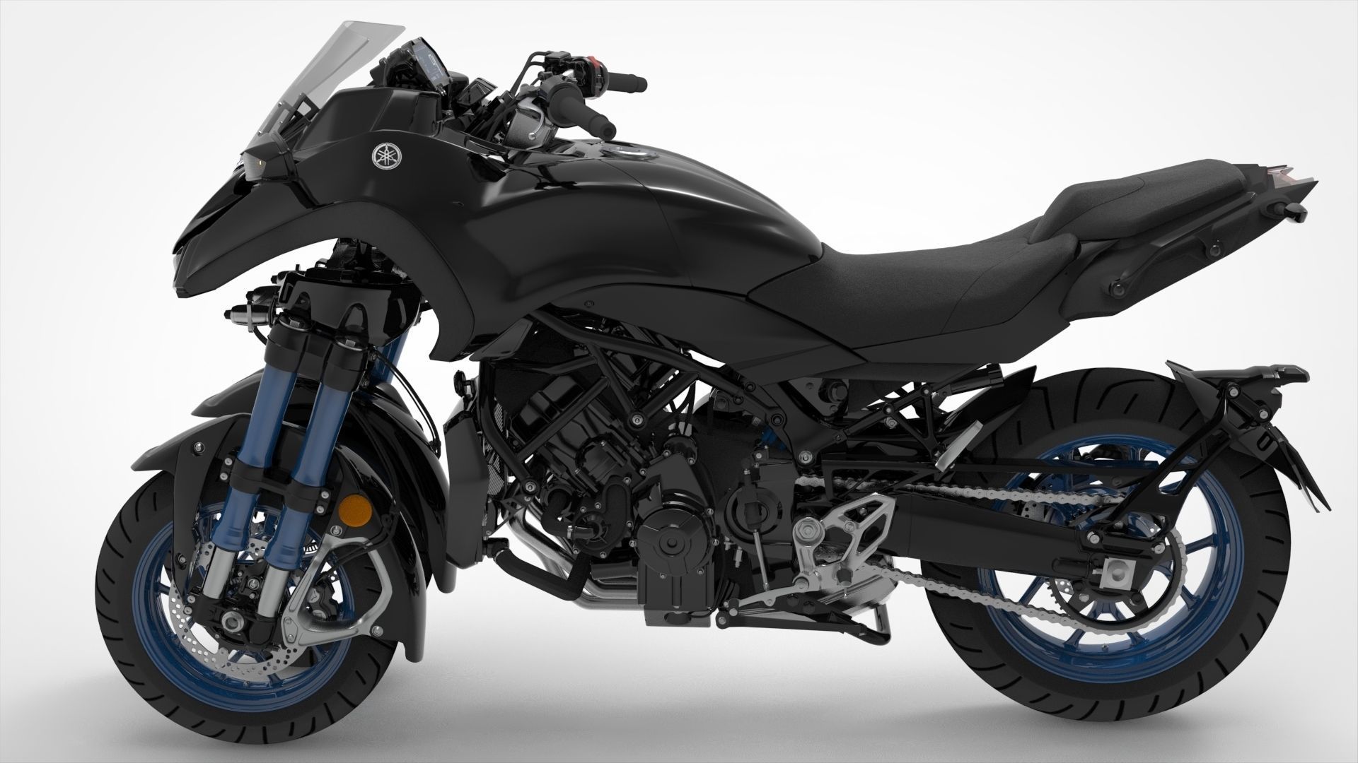 3D model Yamaha Niken VR / AR / low-poly | CGTrader