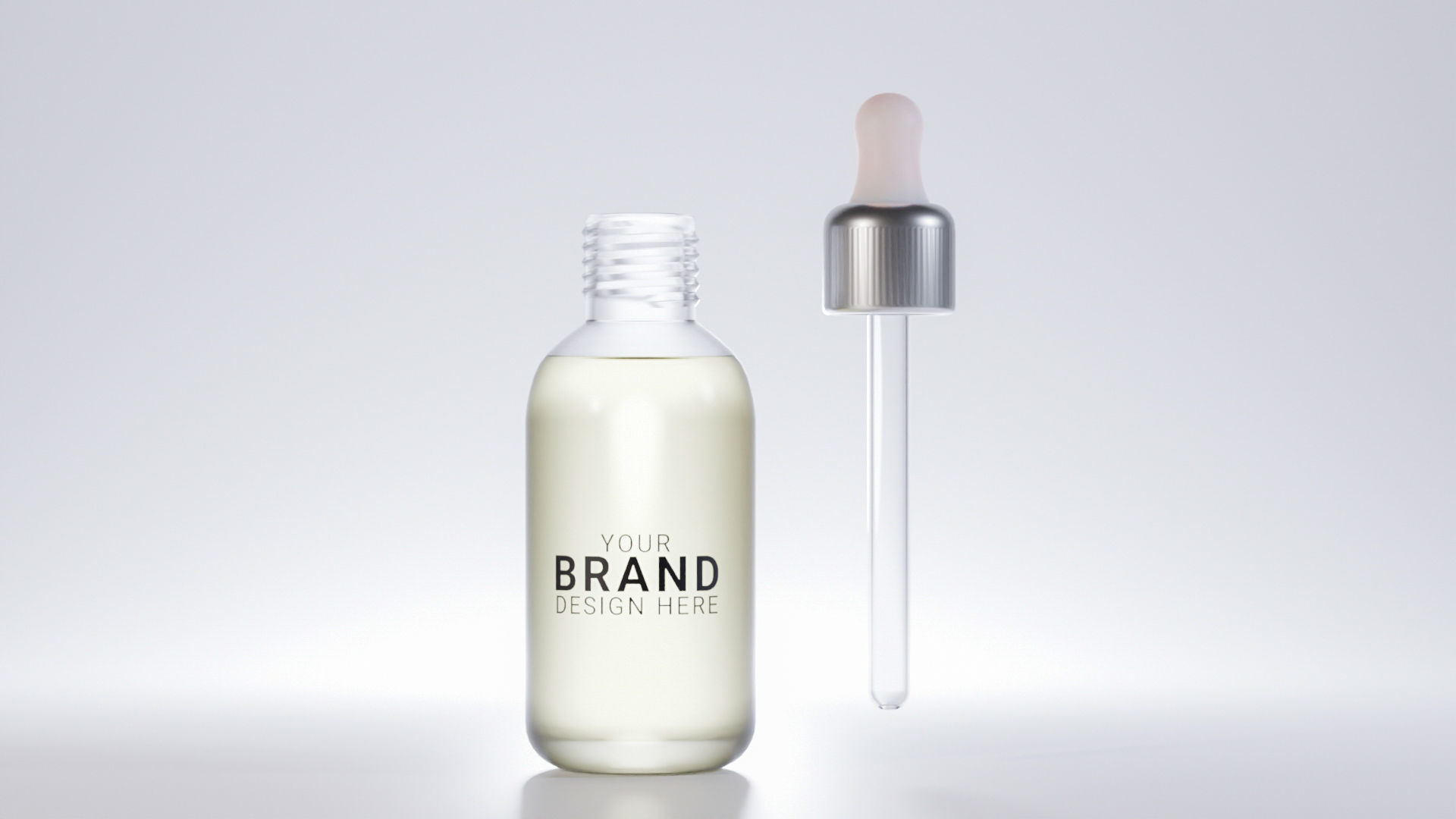 3D model Cosmetic serum bottle VR / AR / low-poly | CGTrader