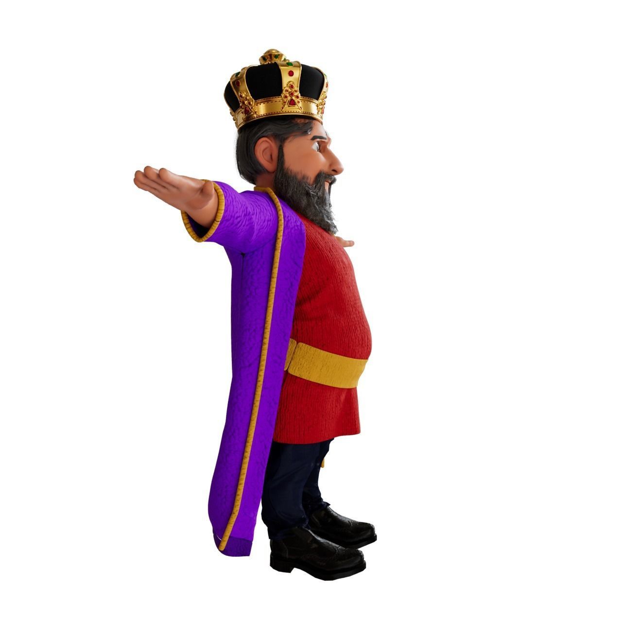 King 3d Model 3D model rigged | CGTrader