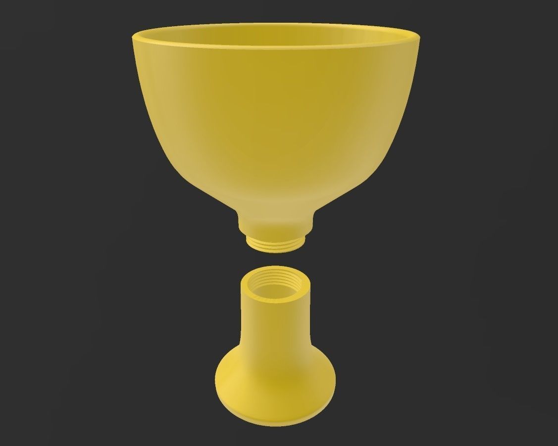 Indiana Jones Holy Grail Cup Chalice Storage Container 3D model 3D ...