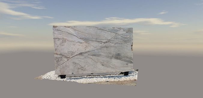 Marble Block - PhotoRealistic Scanned Model 3D model | CGTrader
