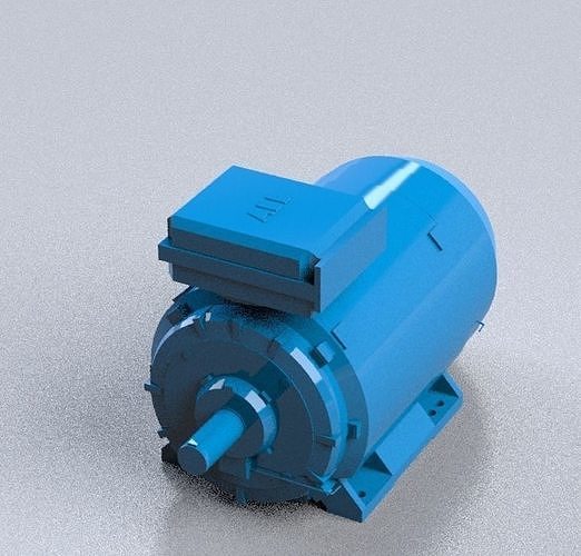 electric motor 3d design 3D model | CGTrader
