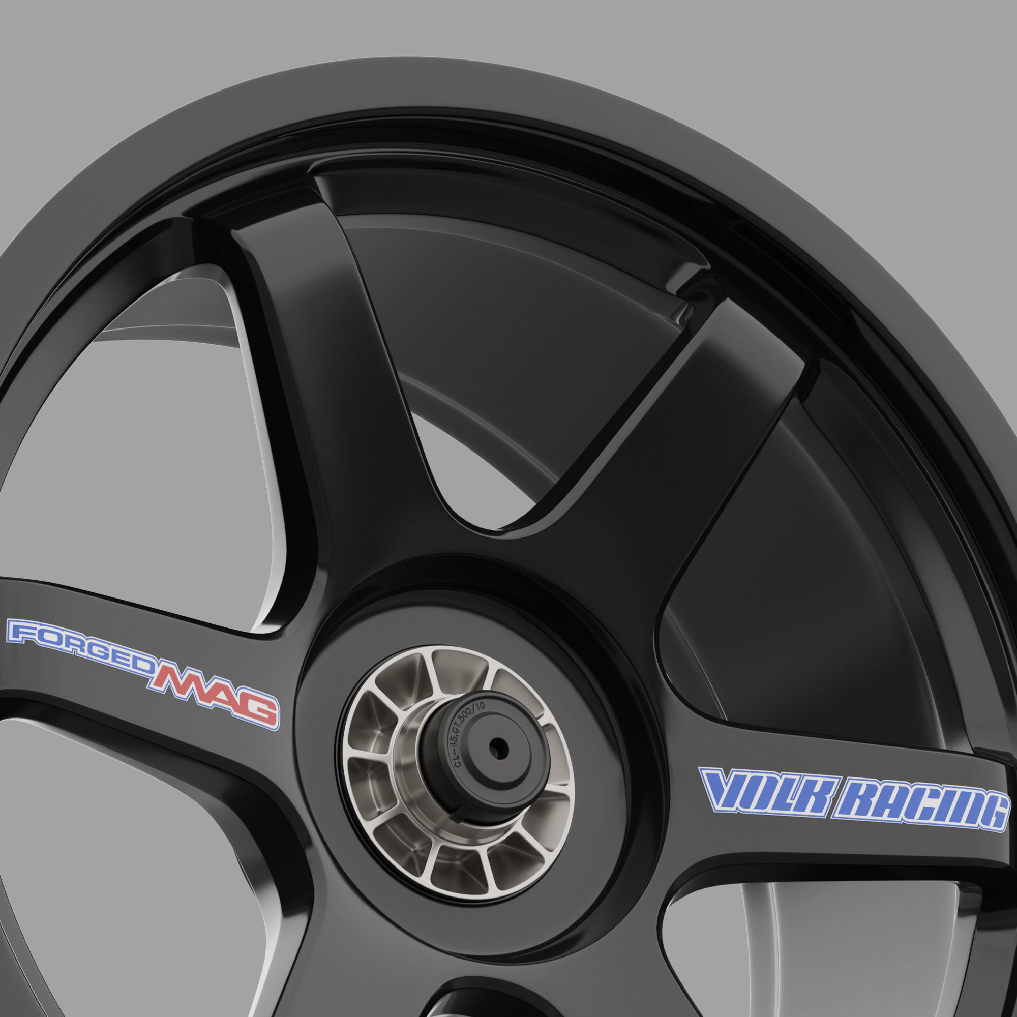 RAYS Volk Racing Forged Mag TE37 Centerlock Wheel 3D Model 3D model ...