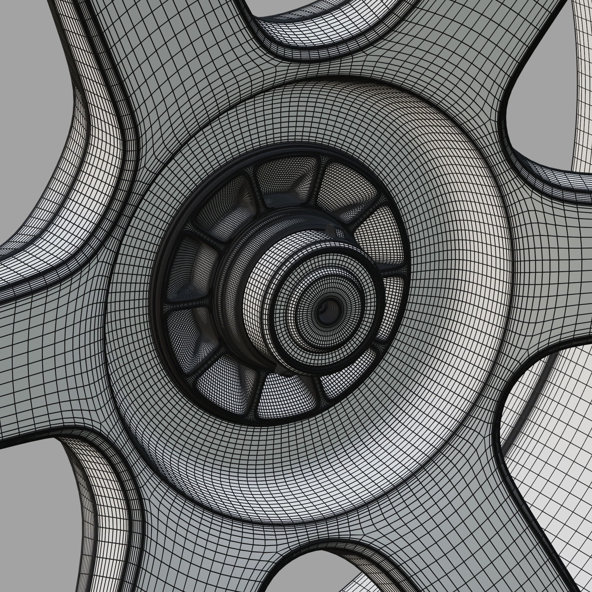 RAYS Volk Racing Forged Mag TE37 Centerlock Wheel 3D Model 3D model ...