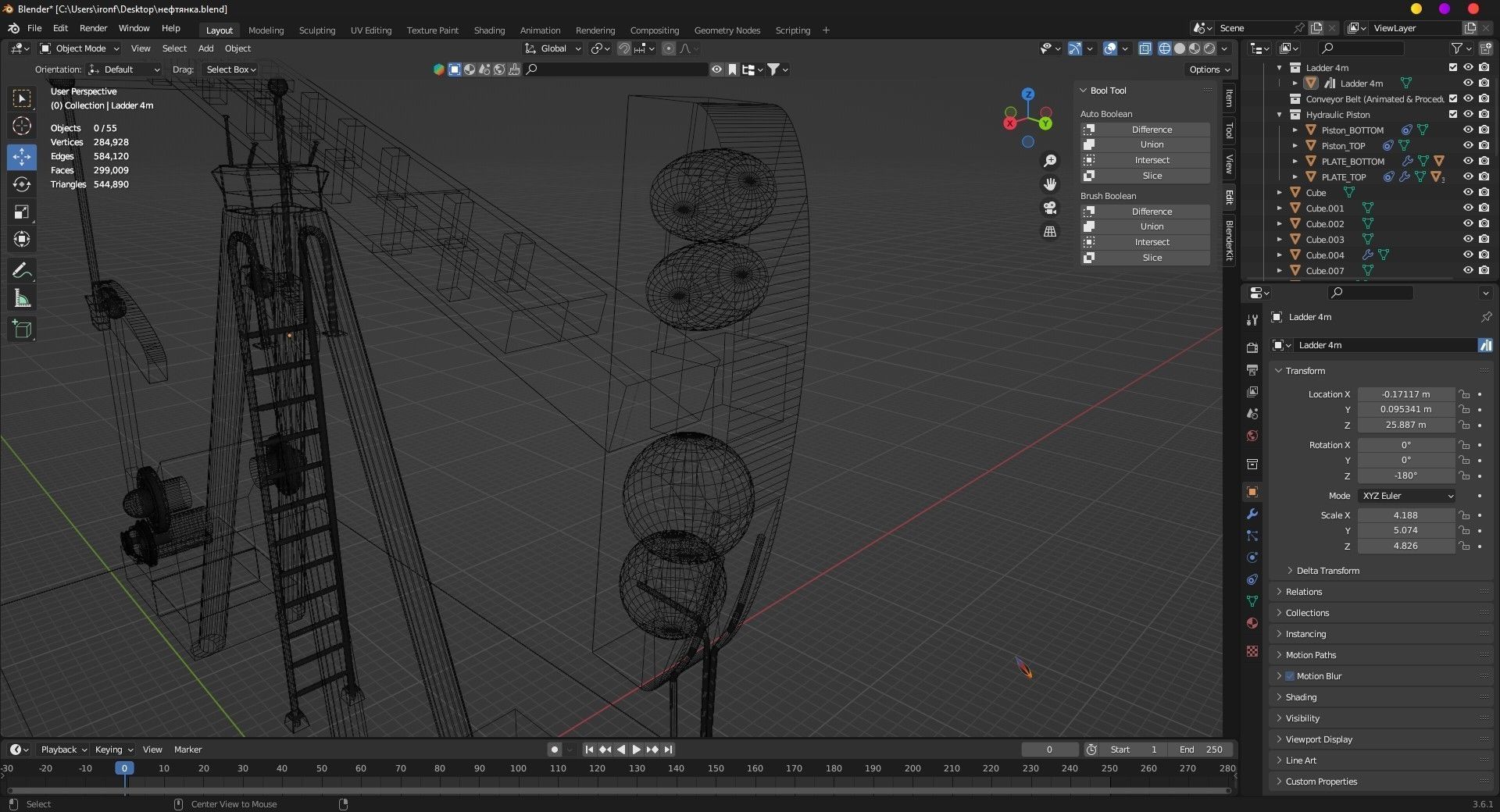 oil rig 3D model | CGTrader