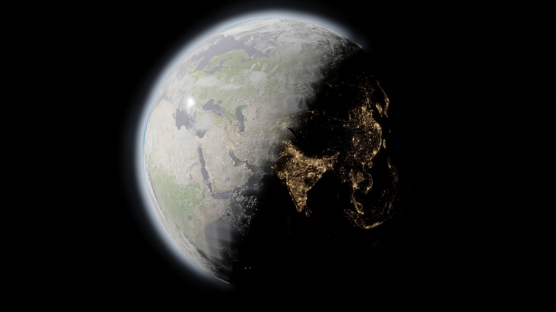 Third Planet Of Sun Earth 3D model | CGTrader