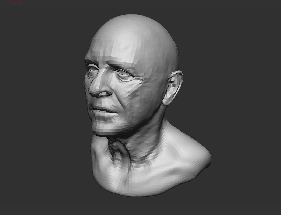 3D model Anthony Hopkins lowpoly head VR / AR / low-poly | CGTrader