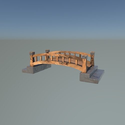 3D model bridge VR / AR / low-poly | CGTrader