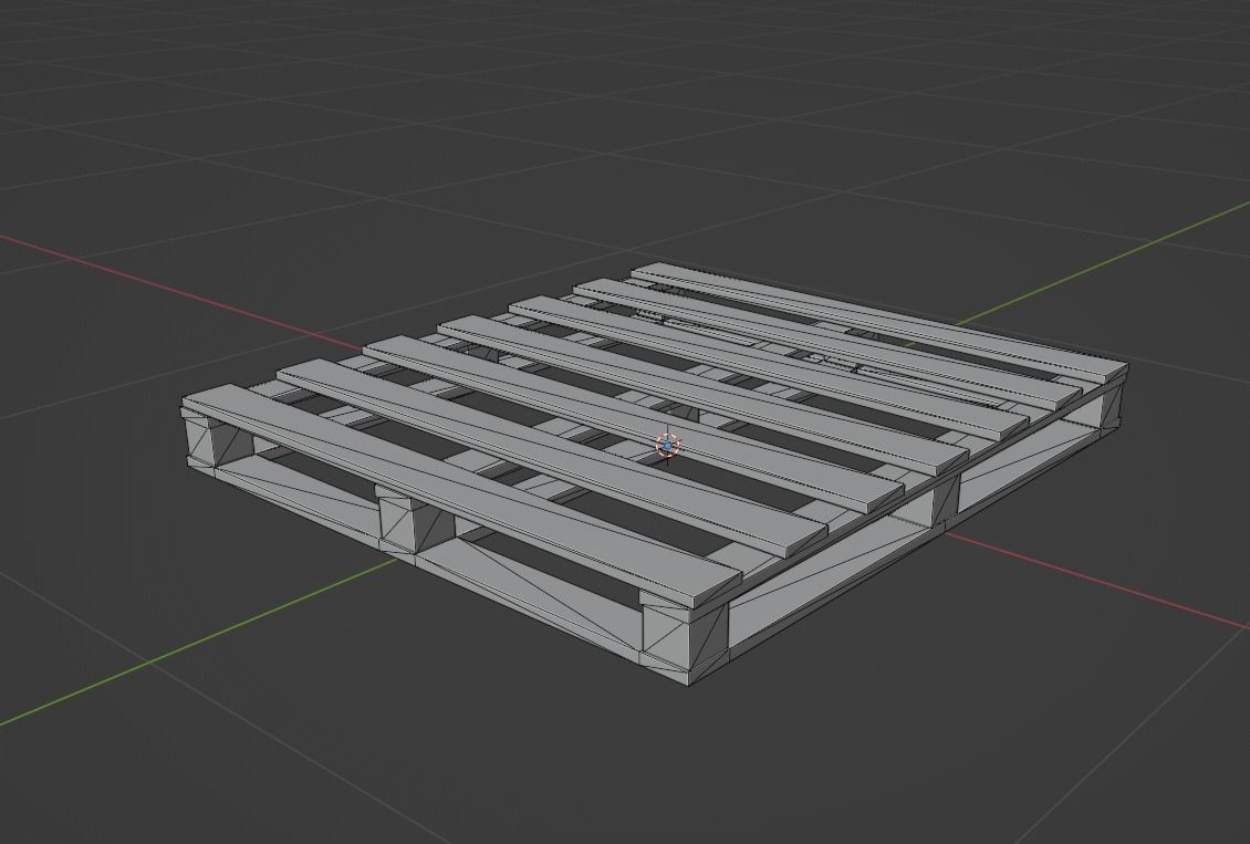 3D model Industrial wooden pallet VR / AR / low-poly | CGTrader