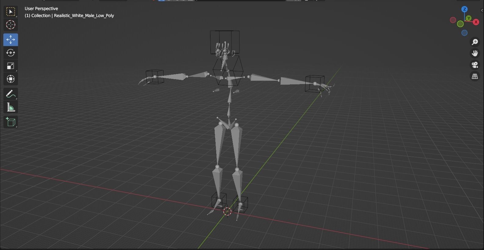 3D model Dead Space Necromorph Walker VR / AR / low-poly | CGTrader