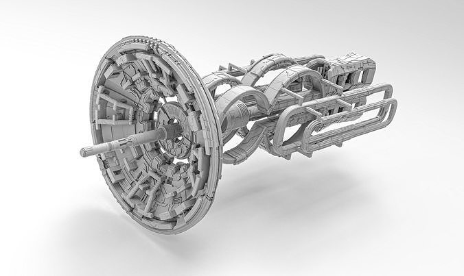 space equipment node 00216 3D model | CGTrader