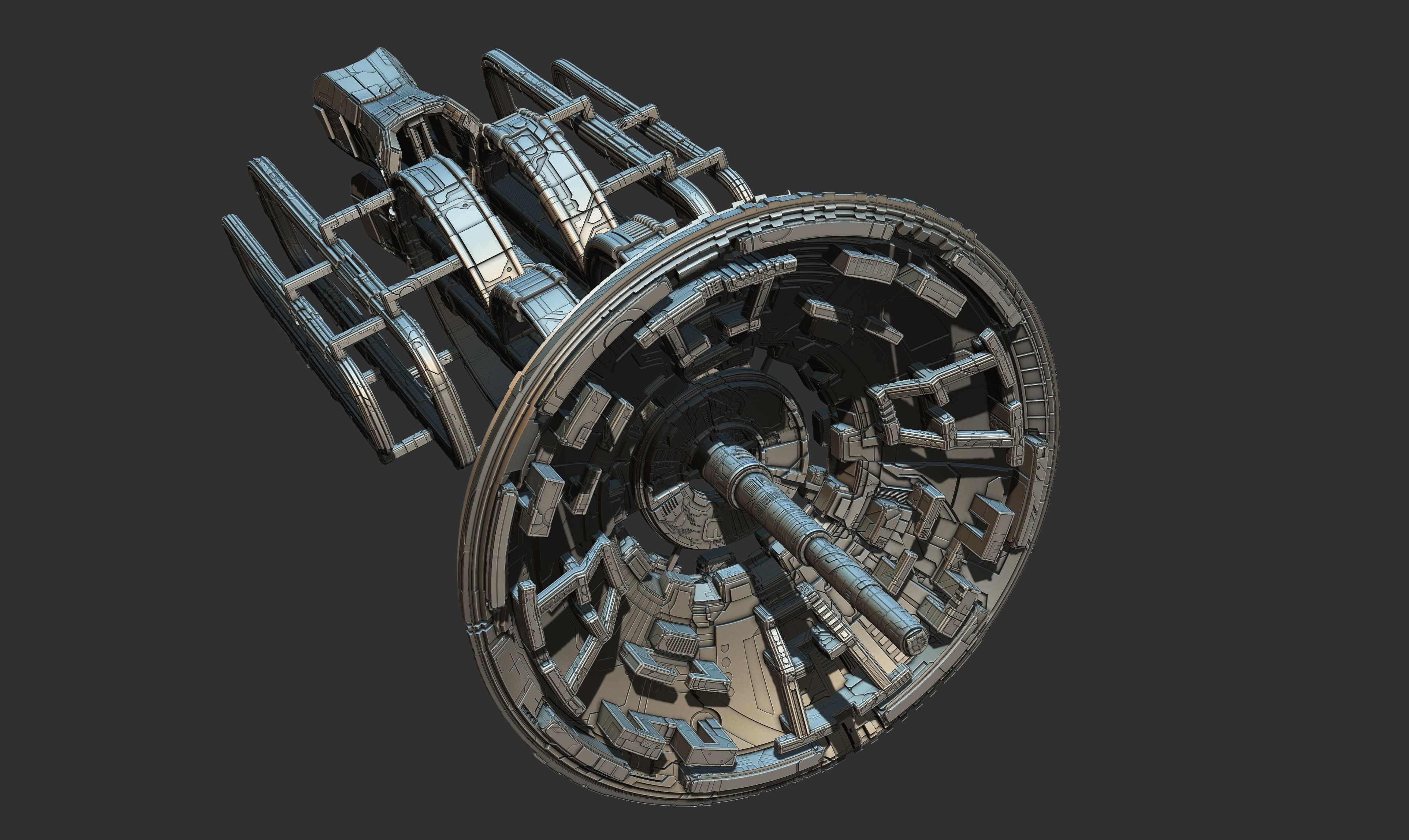 space equipment node 00216 3D model | CGTrader