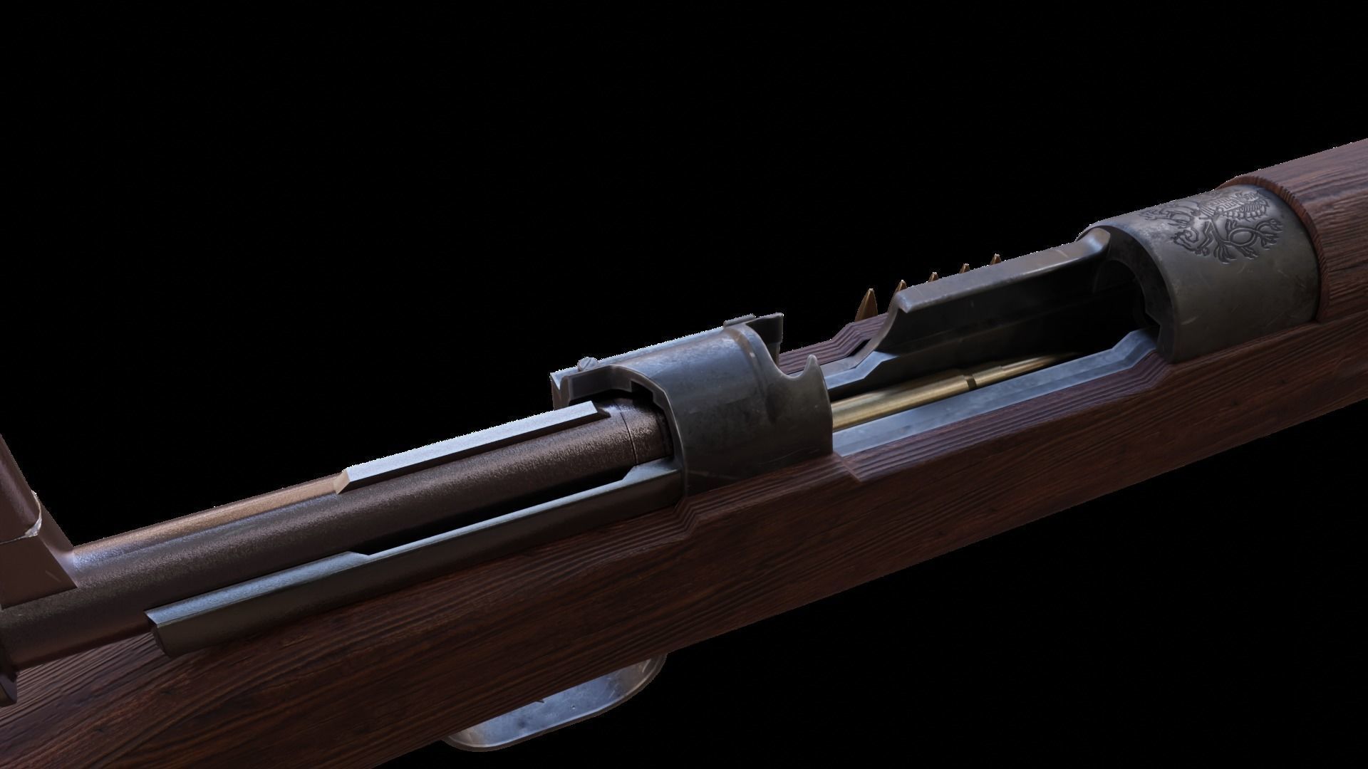 3D model VZ24 Rifle VR / AR / low-poly | CGTrader