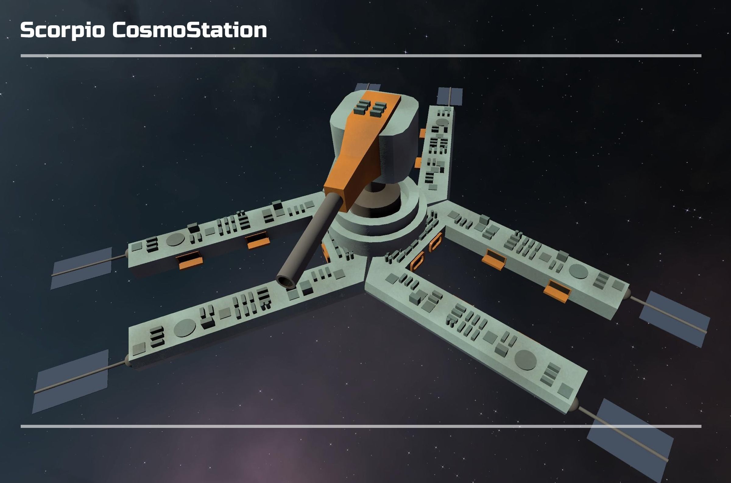 3D model Scorpio CosmoStation VR / AR / low-poly | CGTrader