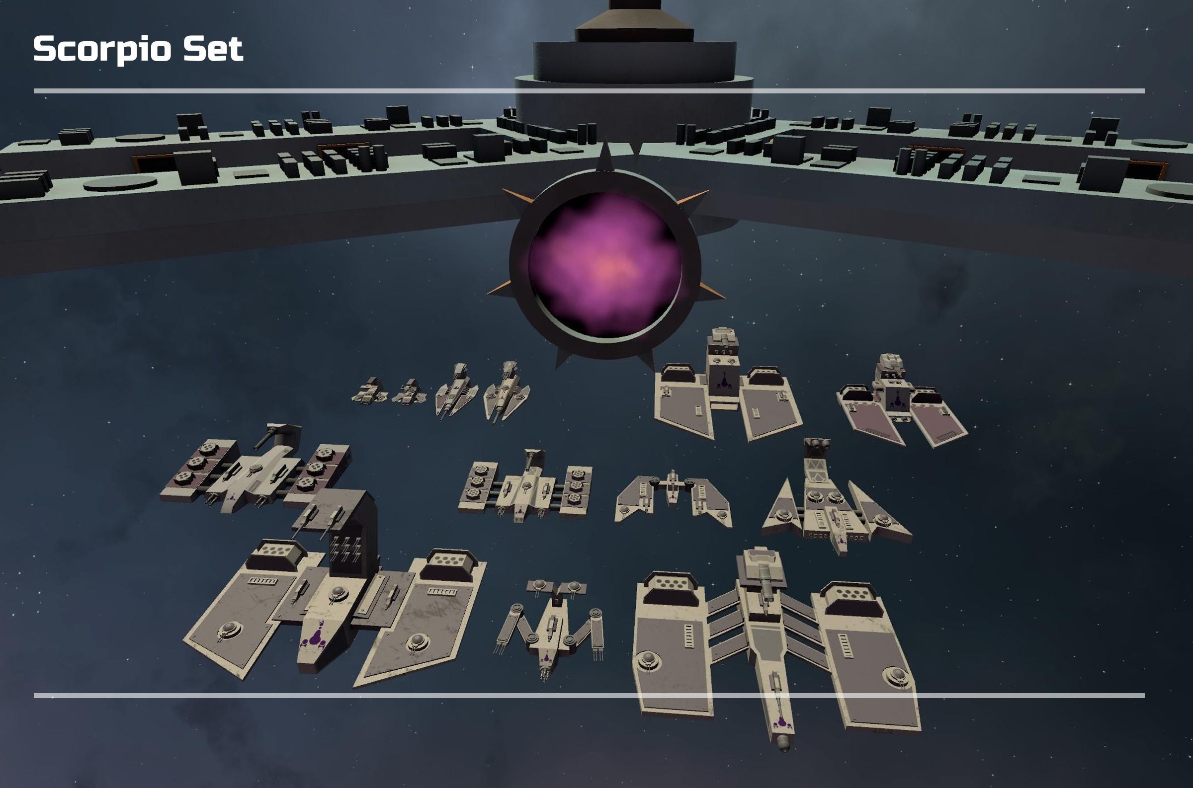 3D model Scorpio Set VR / AR / low-poly | CGTrader