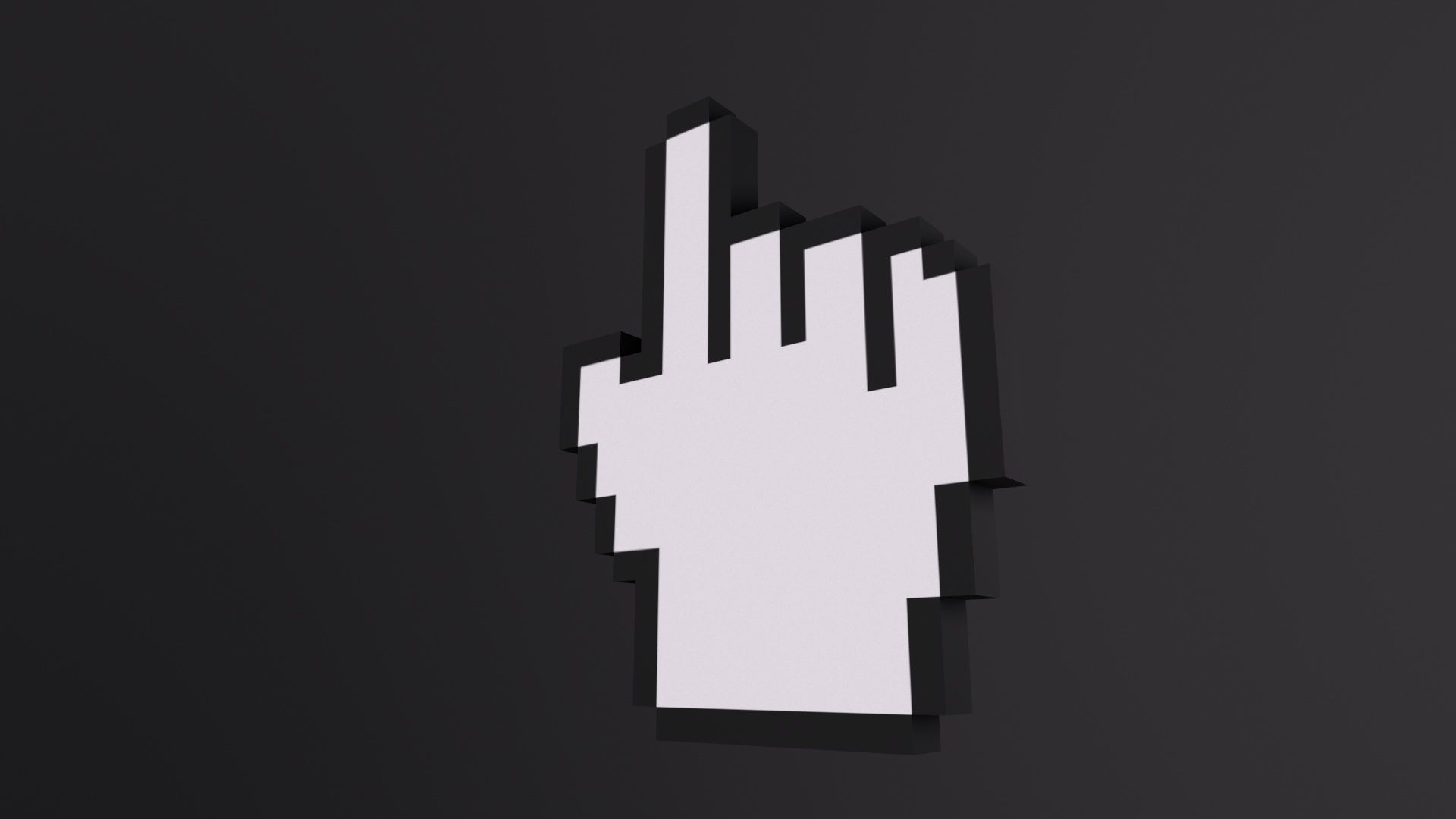 3D model Cursor Hand 3D Model VR / AR / low-poly | CGTrader