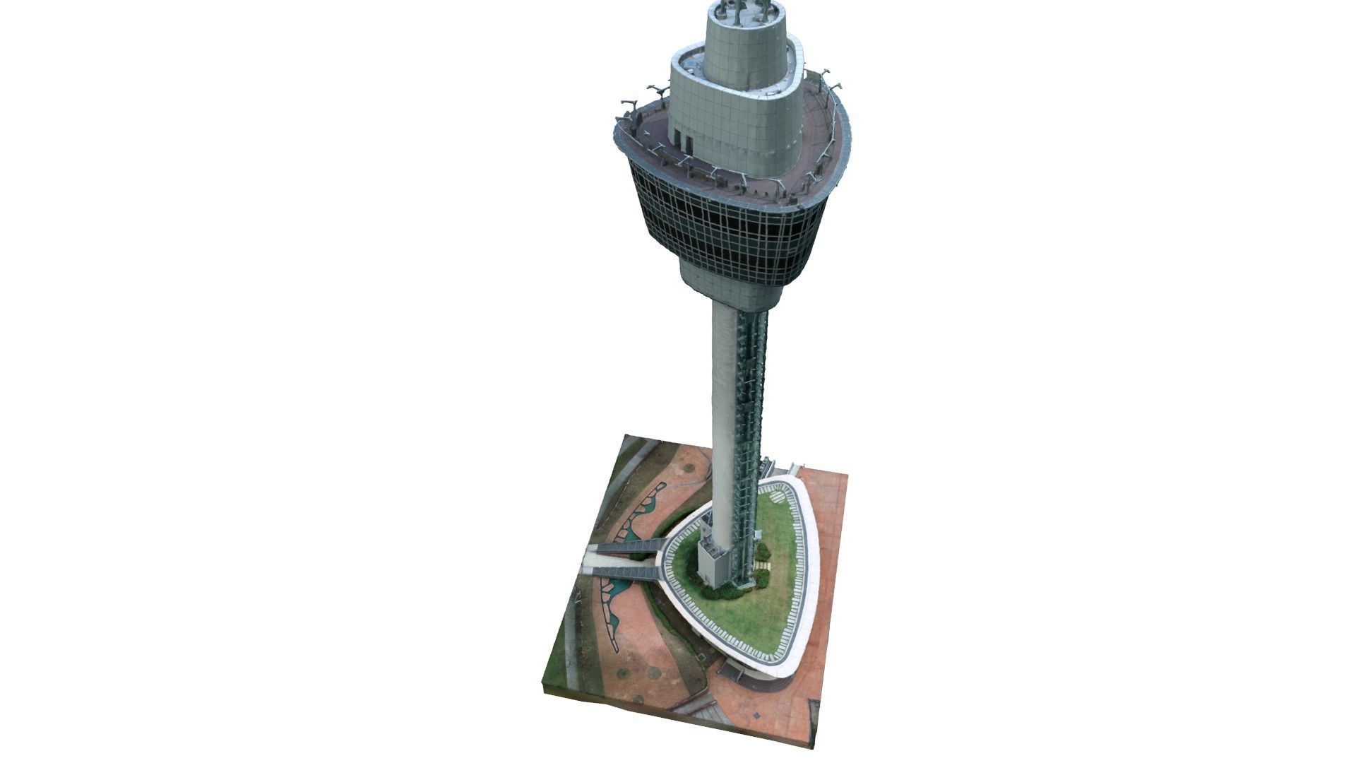 KUANTAN 188 TOWER 3D model | CGTrader