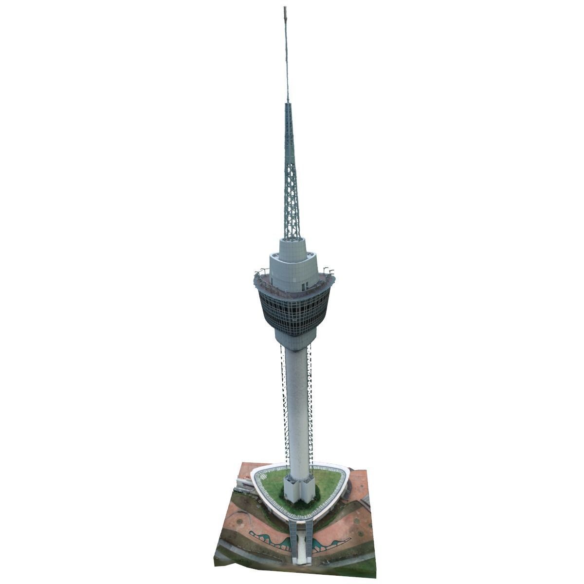KUANTAN 188 TOWER 3D model | CGTrader