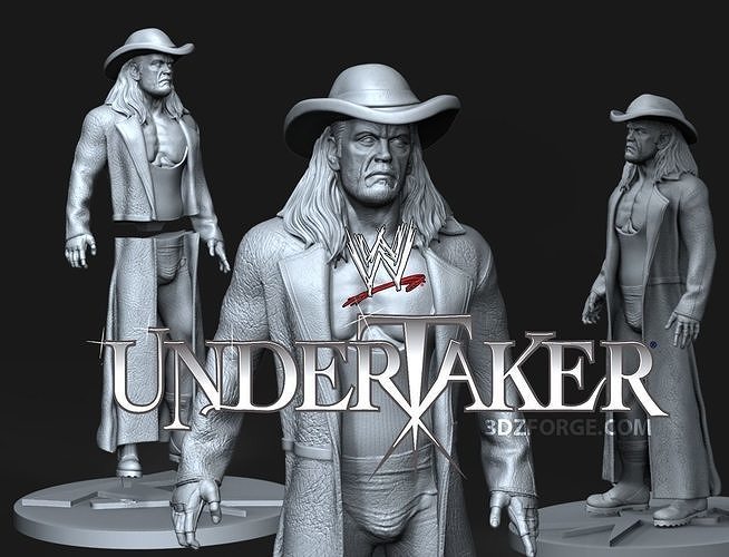 The Undertaker 3d Print 3D model 3D printable | CGTrader