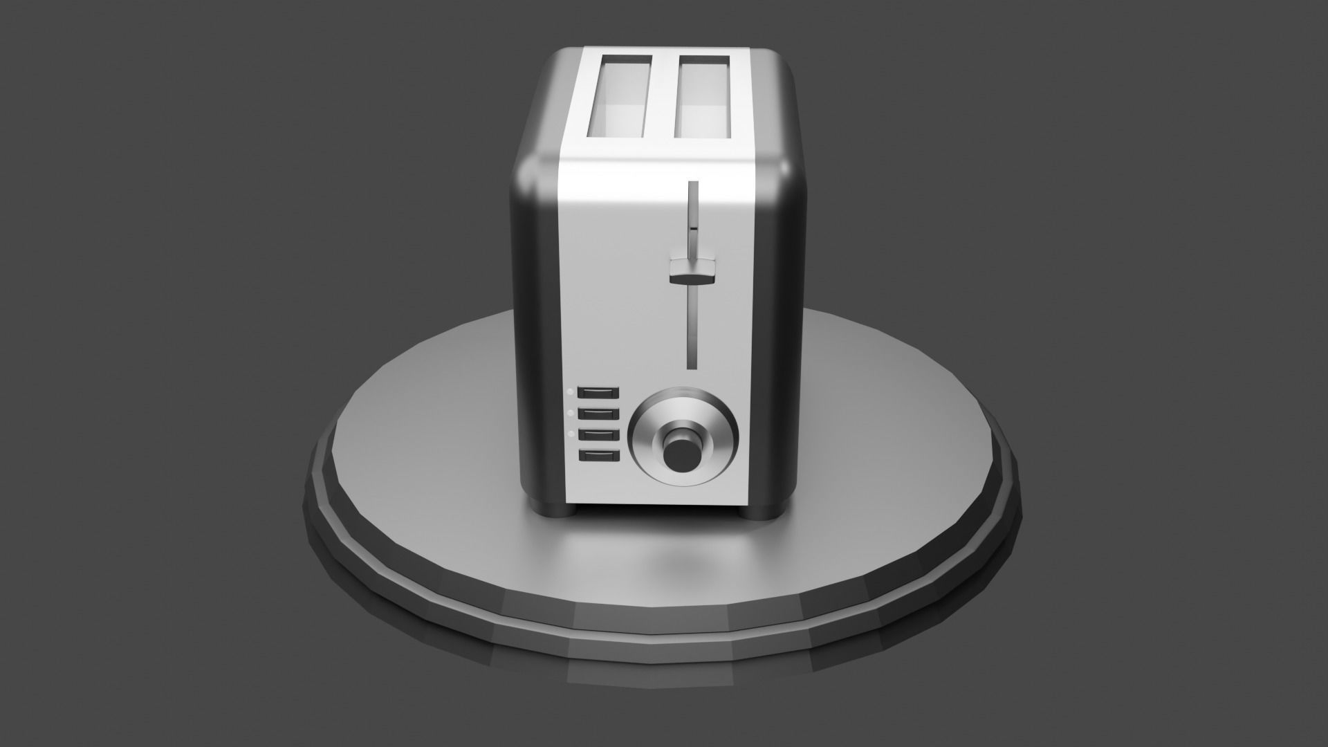 Electric Bread Toaster 3D model | CGTrader
