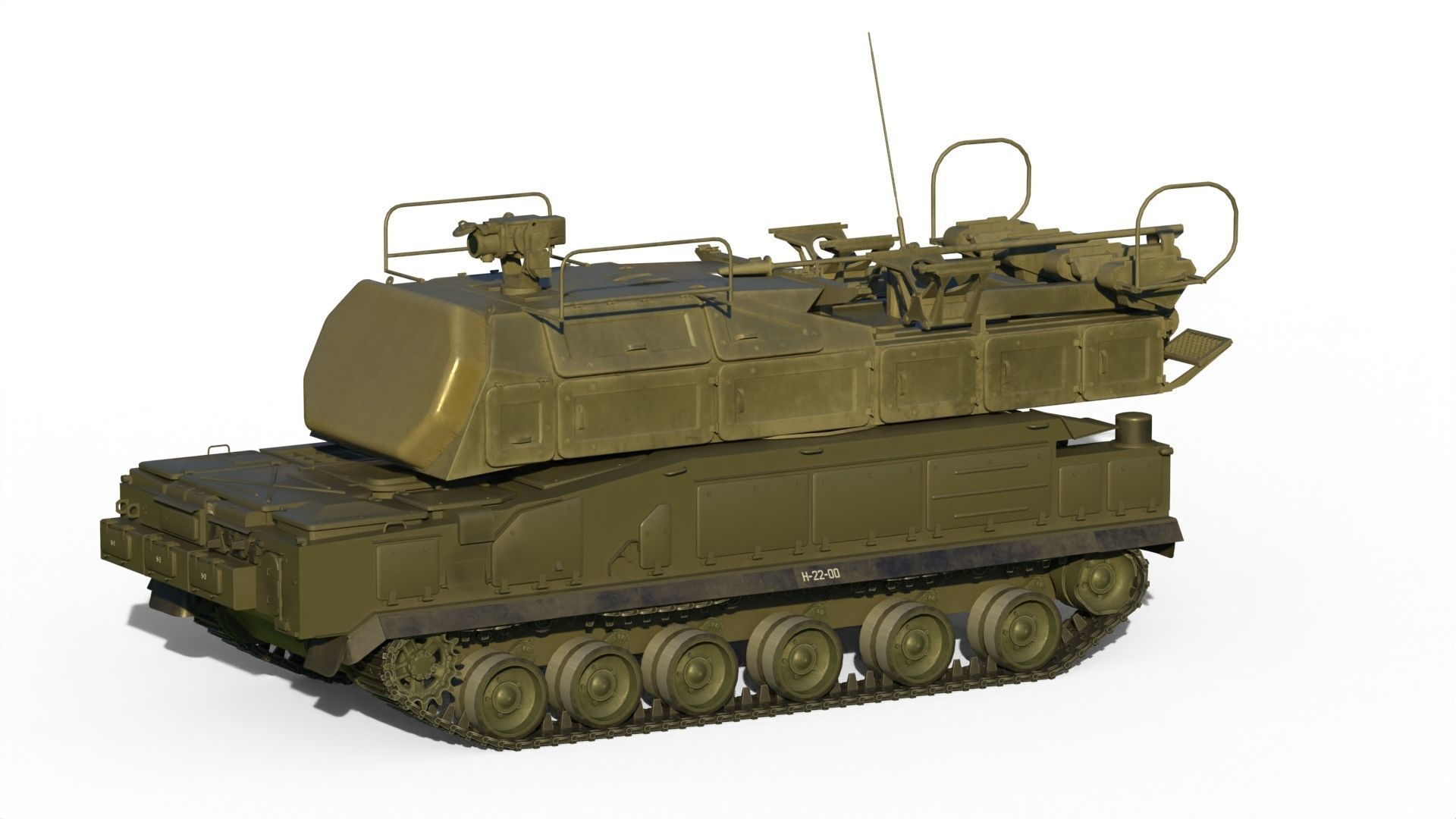 Buk M2 SA-17 Grizzly missile systems 3D model | CGTrader