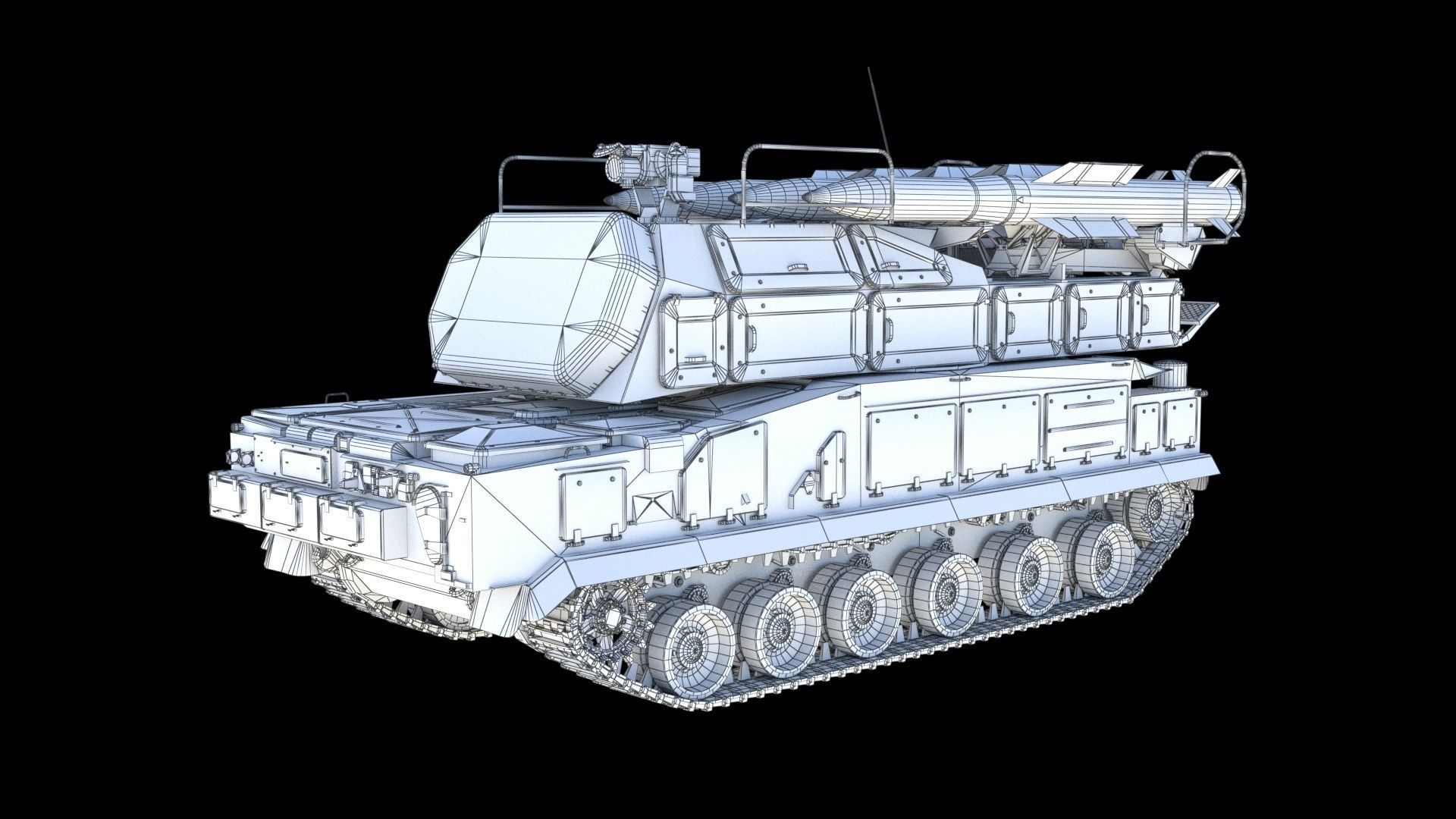 Buk M2 SA-17 Grizzly missile systems 3D model | CGTrader