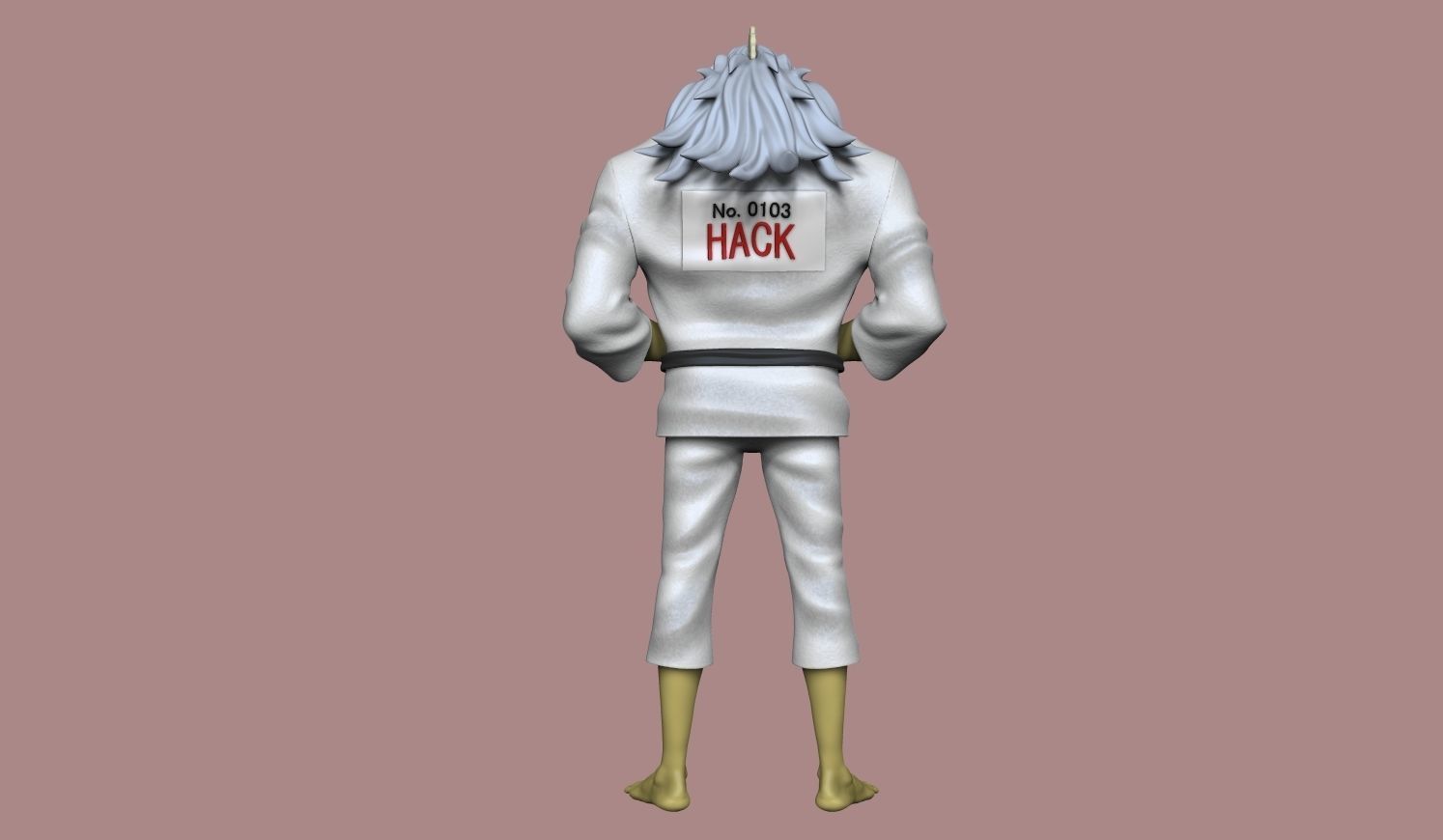 Hack One Piece Character 3D model 3D printable | CGTrader