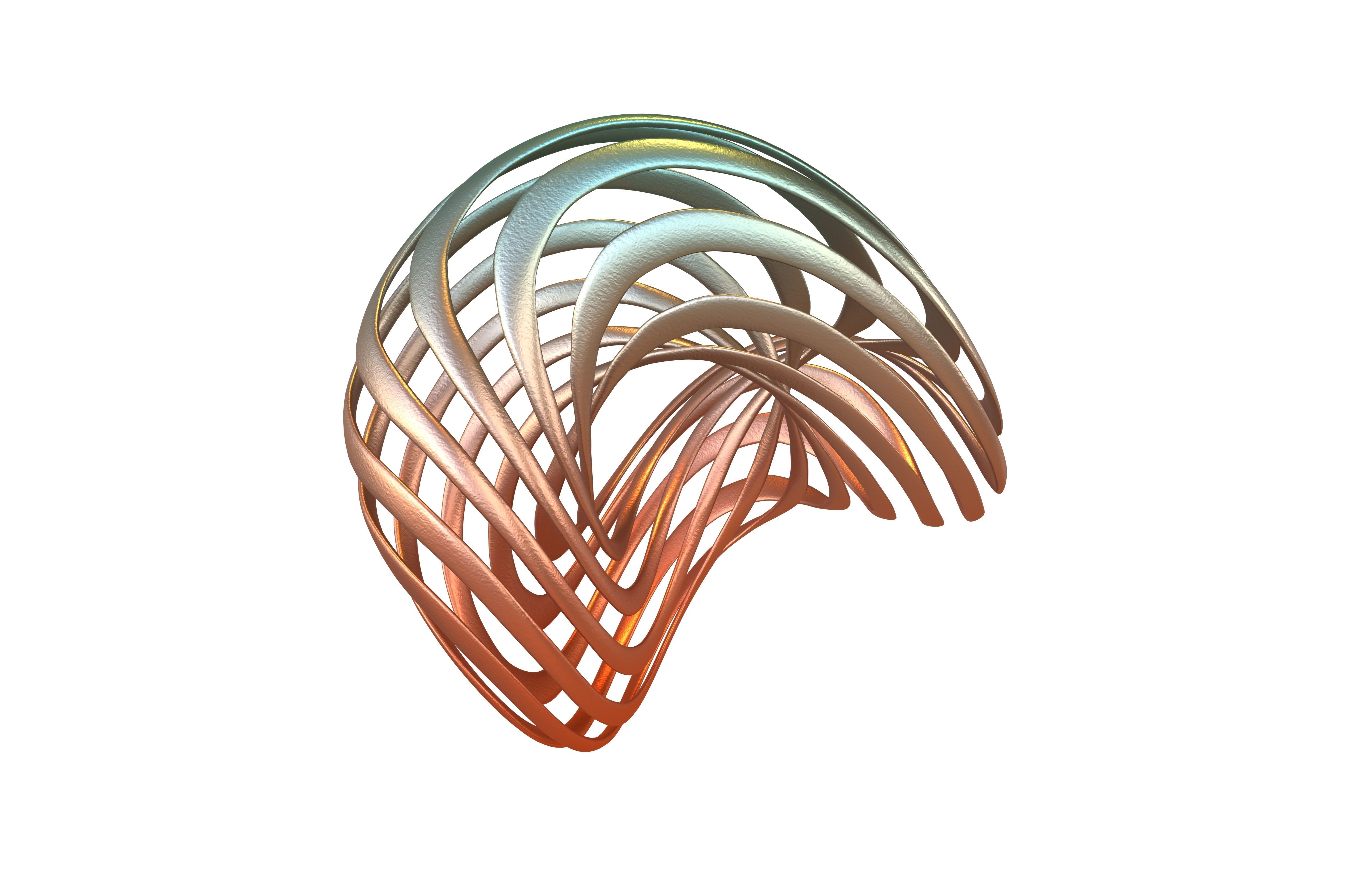 3D model Abstract Ring Sphere v1 008 VR / AR / low-poly | CGTrader