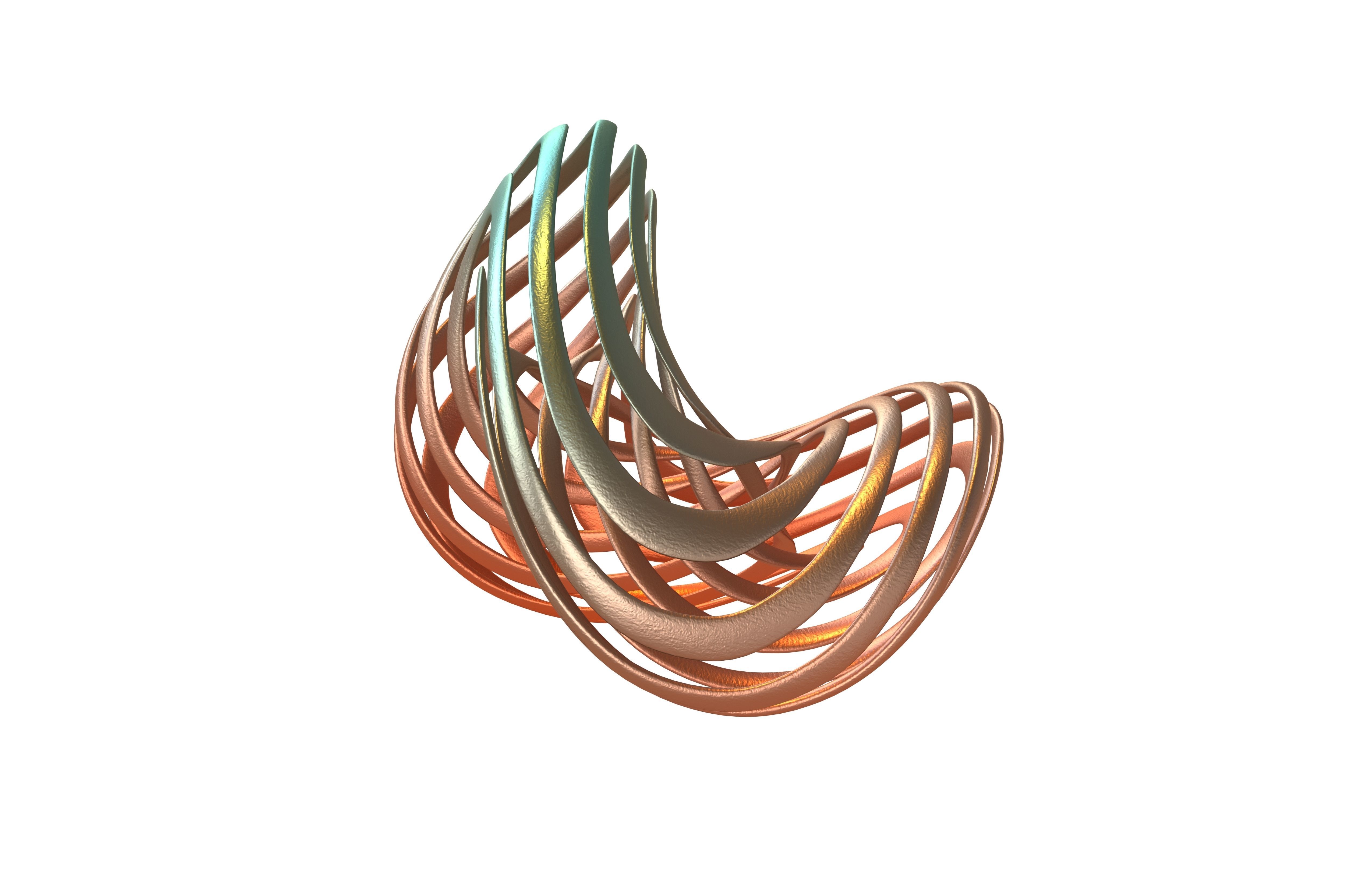 3D model Abstract Ring Sphere v1 008 VR / AR / low-poly | CGTrader