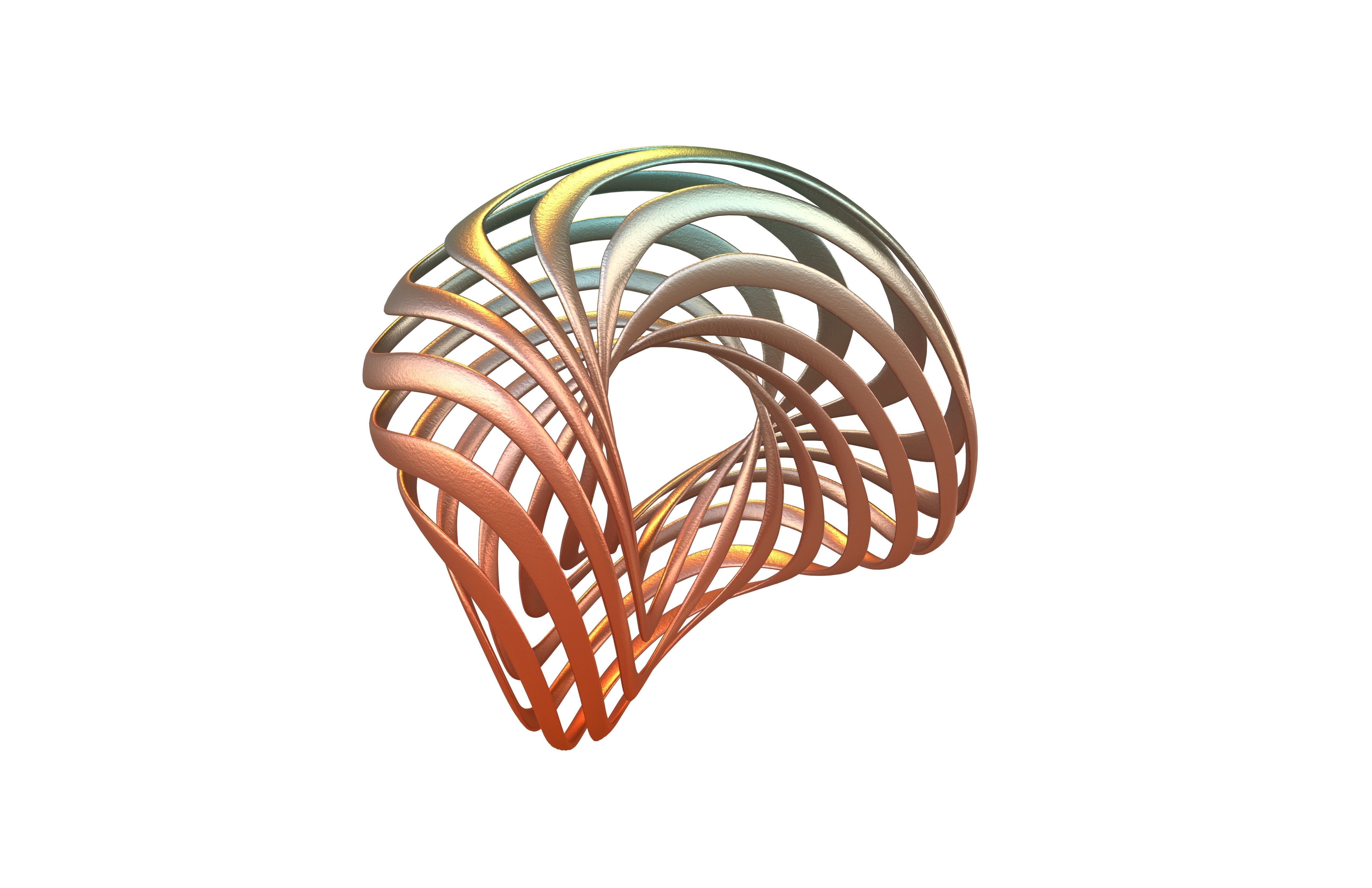 3D model Abstract Ring Sphere v1 008 VR / AR / low-poly | CGTrader
