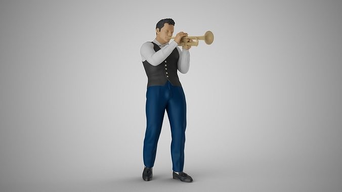 Trumpet Virtuoso 3D model 3D printable | CGTrader