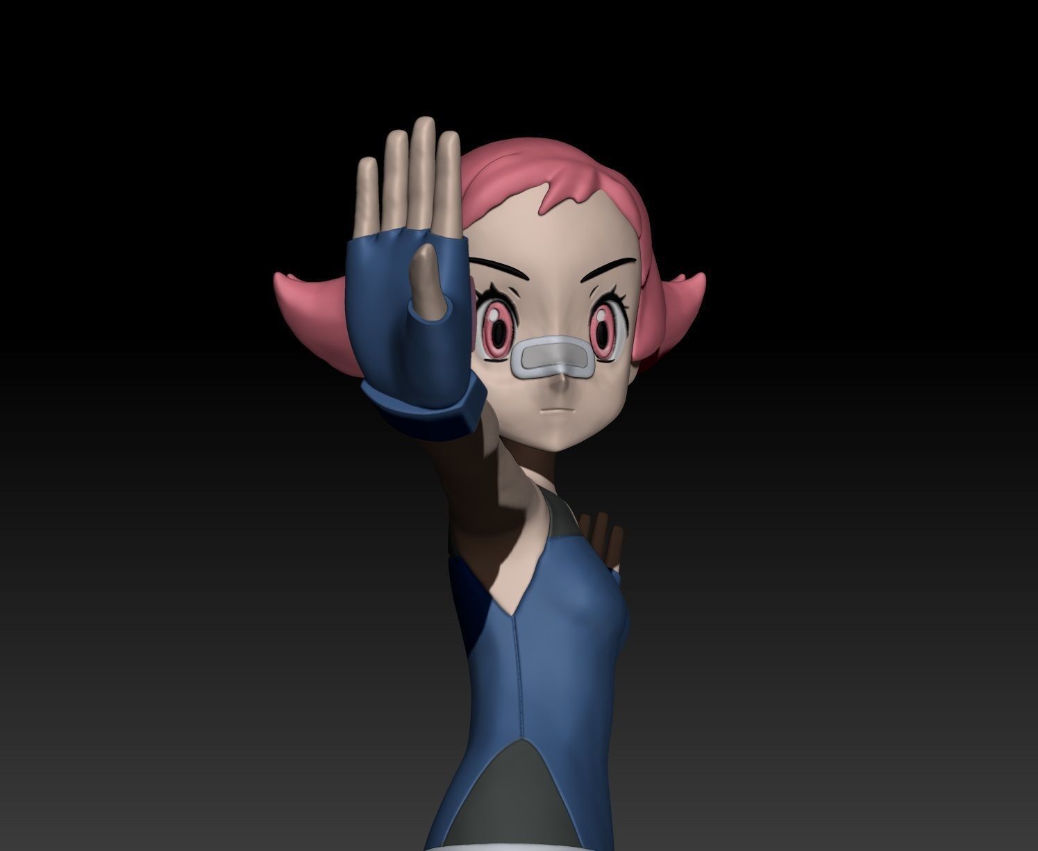 Pokemon Sinnoh Gym Leader Maylene 3D model 3D printable | CGTrader