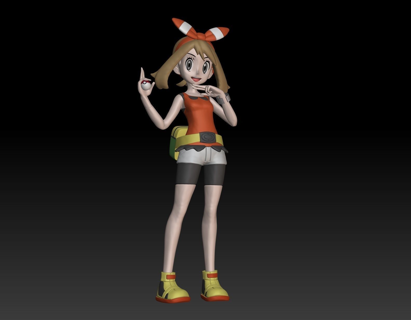 Pokemon Hoenn Trainer May 3D model 3D printable | CGTrader