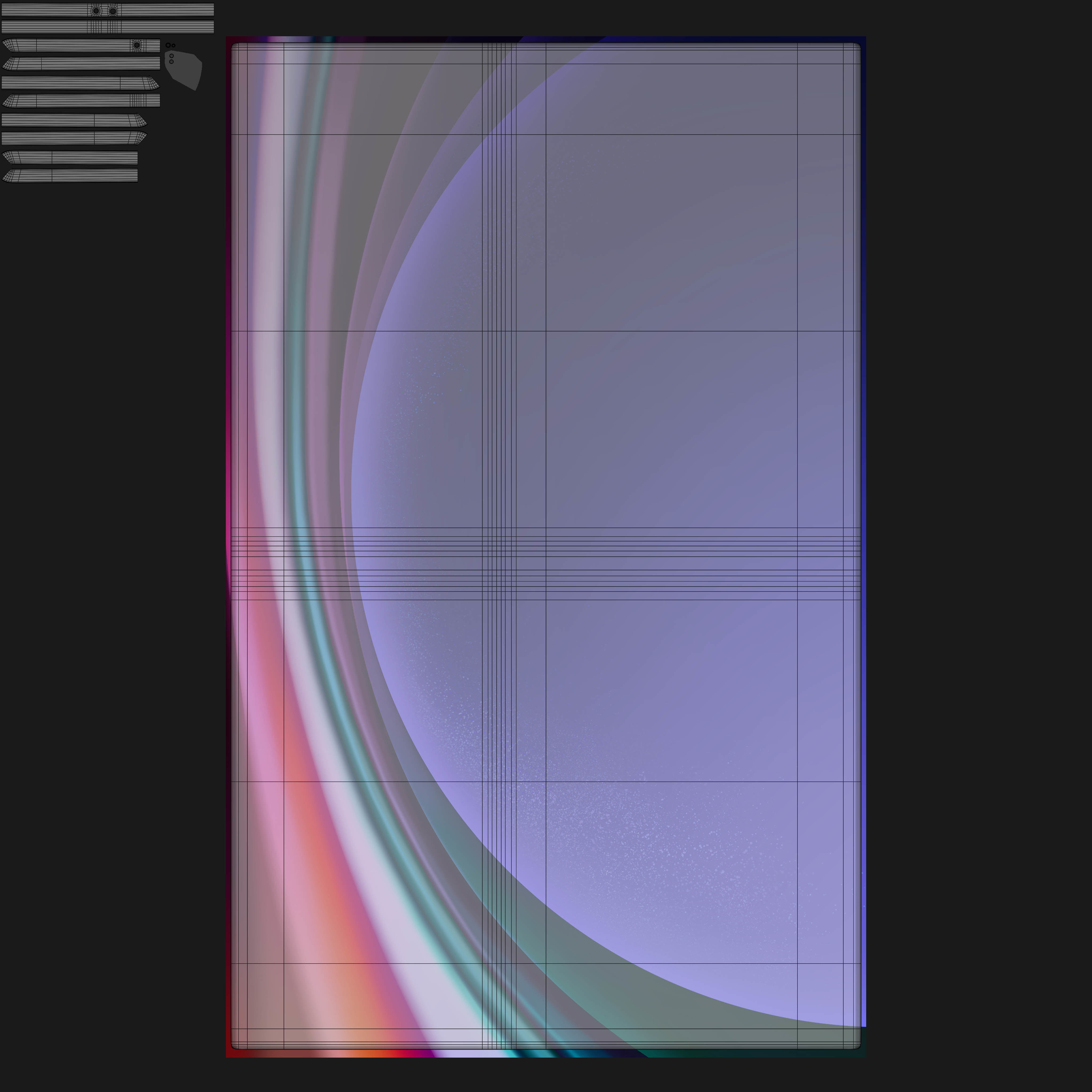 Samsung Galaxy Tab S9 Plus Graphite 3D model | CGTrader